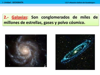 Estructura y elementos del universo | PPTX