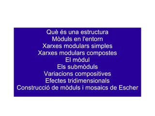 Estructures Modulars | PPS