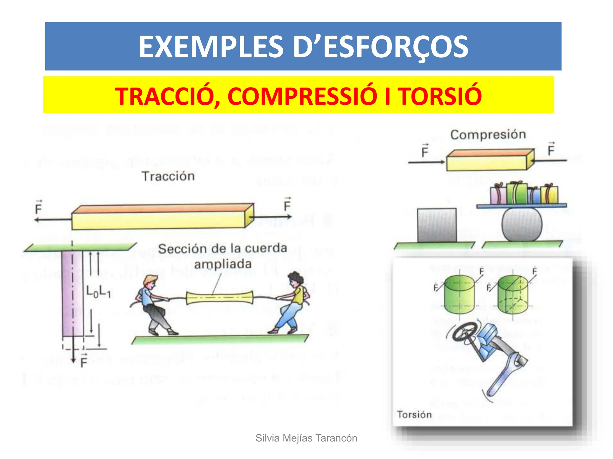 ESTRUCTURES TIPUS PROPIETATS I FORCES. | PPTX
