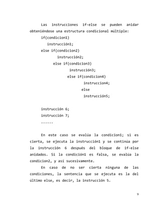 Estructuras de Control C++ | PDF