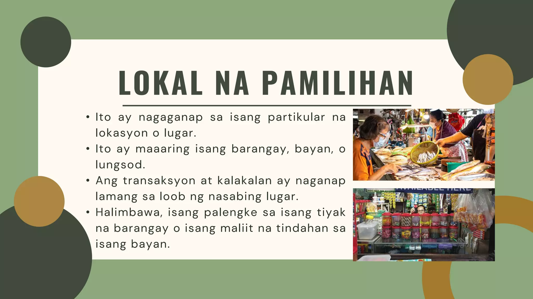 KONSEPTO AT ESTRUKTURA NG PAMILIHAN | PPTX
