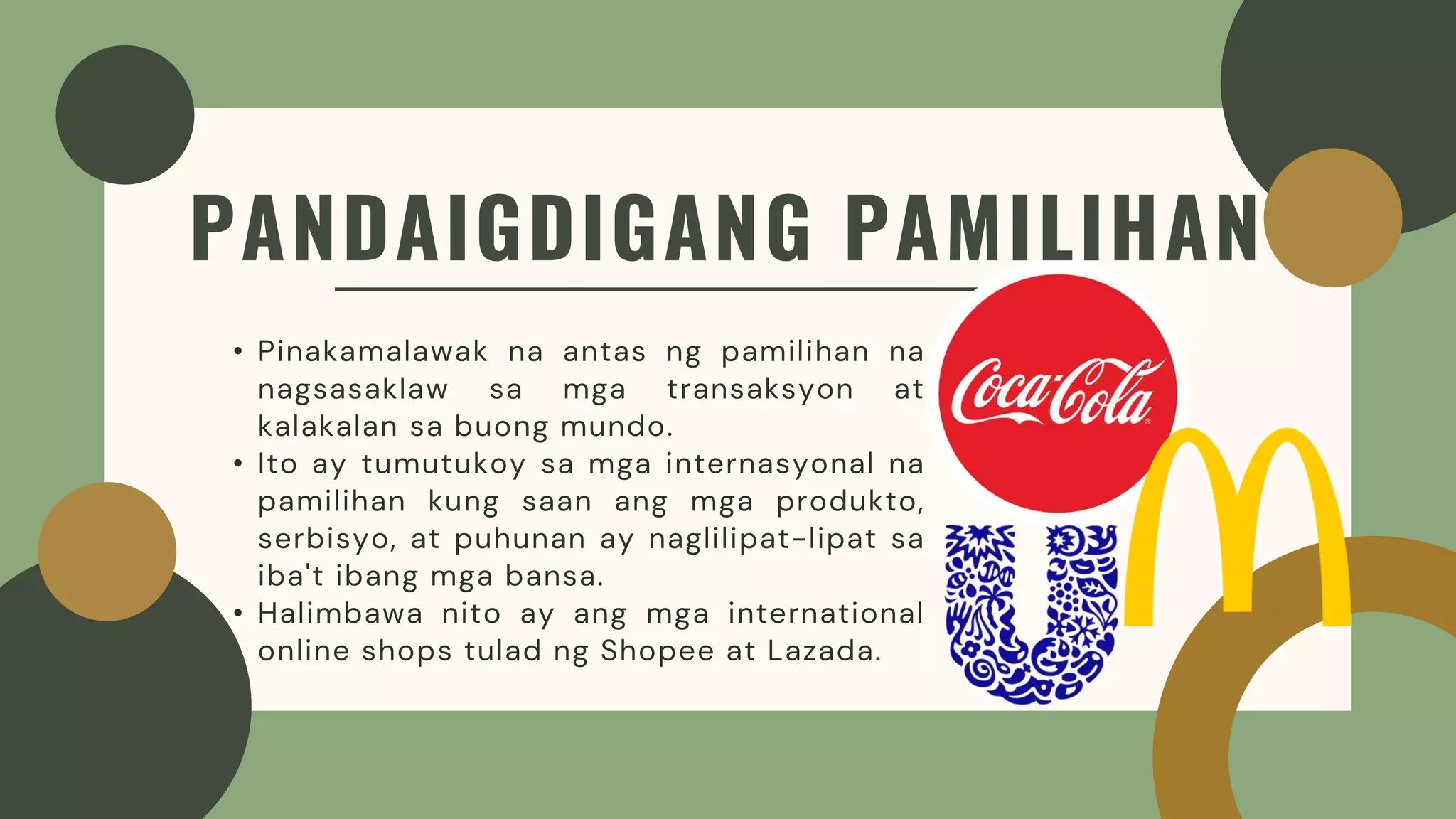 KONSEPTO AT ESTRUKTURA NG PAMILIHAN | PPTX