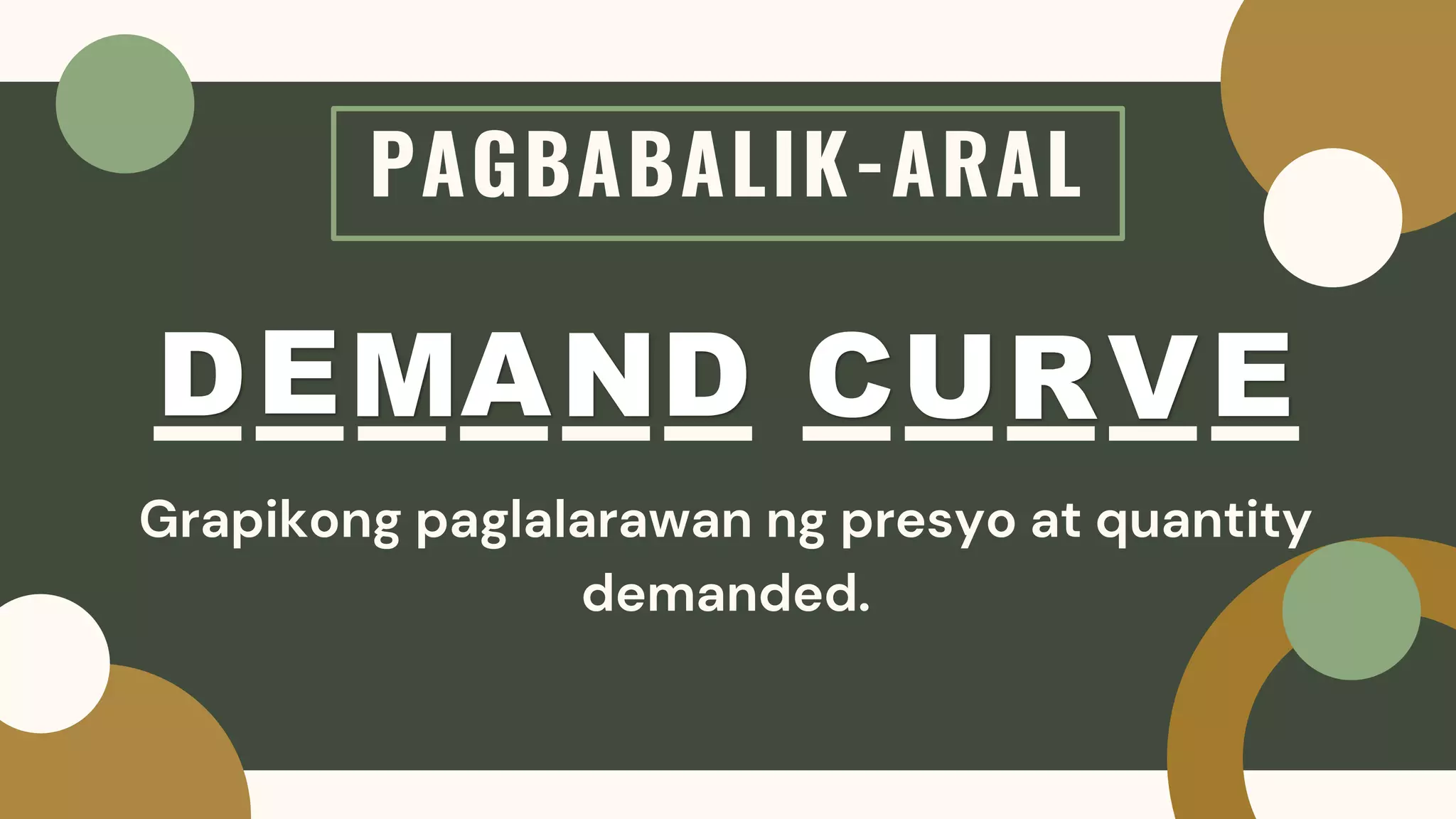 KONSEPTO AT ESTRUKTURA NG PAMILIHAN | PPTX