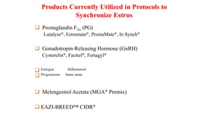 Estrus Synchronization In Domestic Animals ASmat-1.pptx