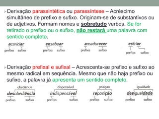 Estrutura e28093-formac3a7c3a3o-das-palavras | PDF