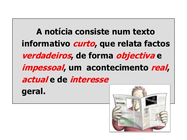 Estrutura da Notícia