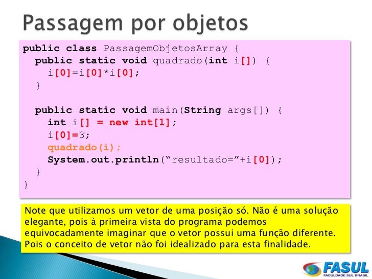 Estrutura De Dados Em Java Funções E Procedimentos
