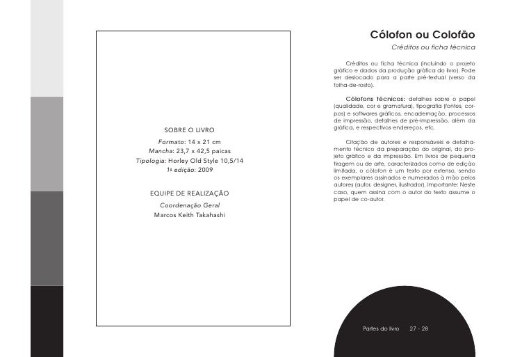 Estrutura do livro