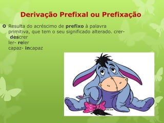 Estrutura e formação das palavras 1 bimestre | PPTX