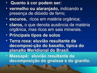 Estrutura geológica da terra e solo | PPT