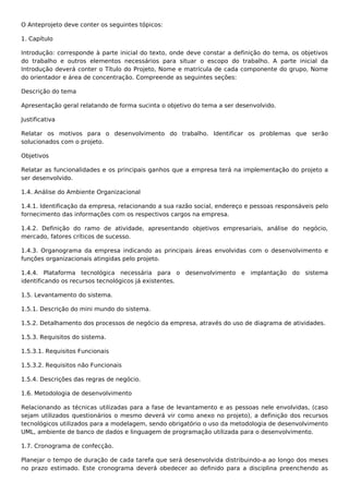 Estrutura monografia | PDF