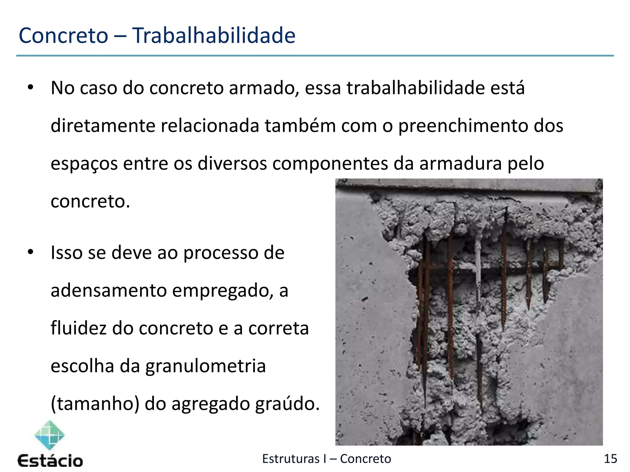 Propriedades do concreto armado | PPTX
