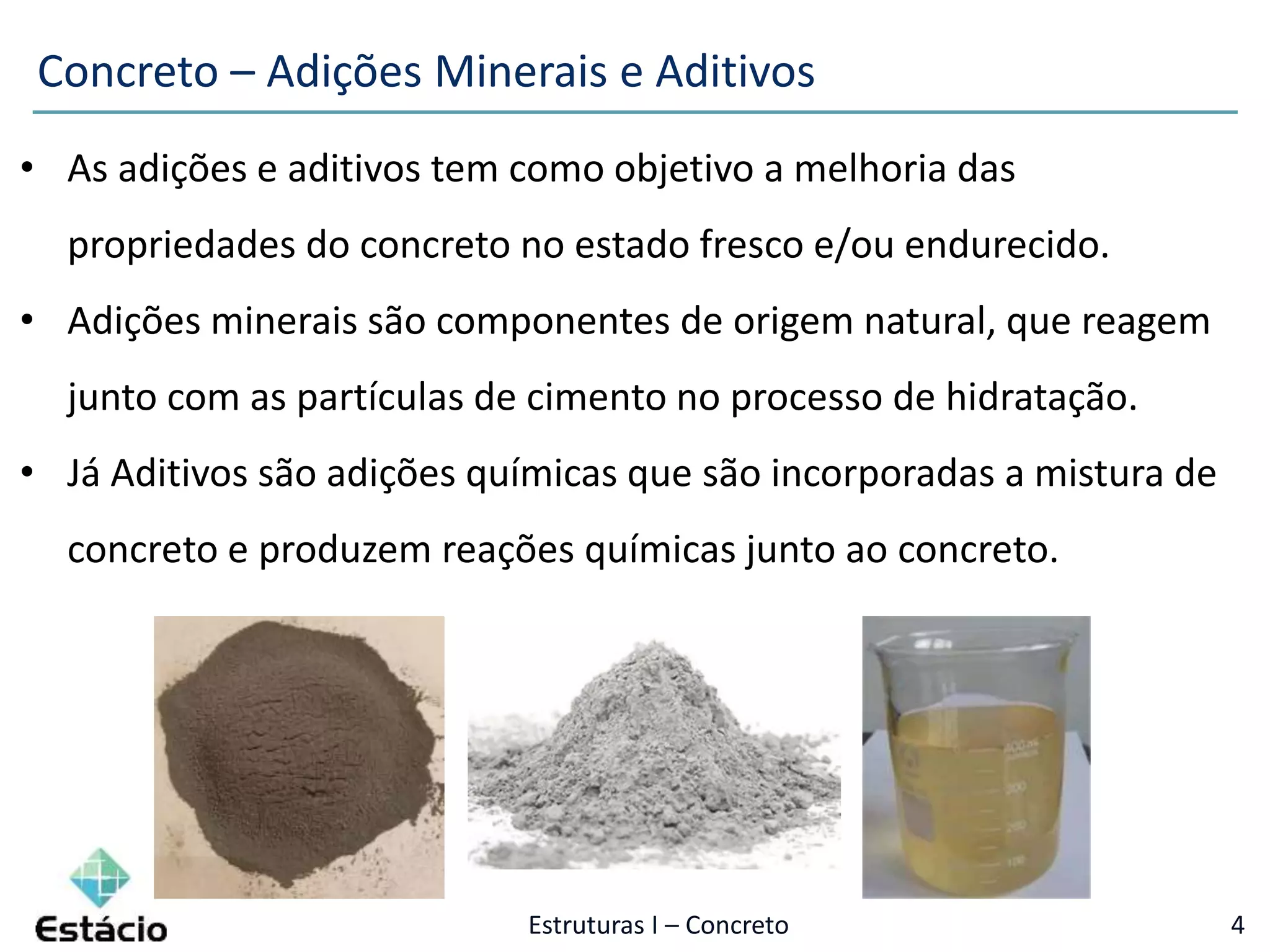 Propriedades do concreto armado | PPTX