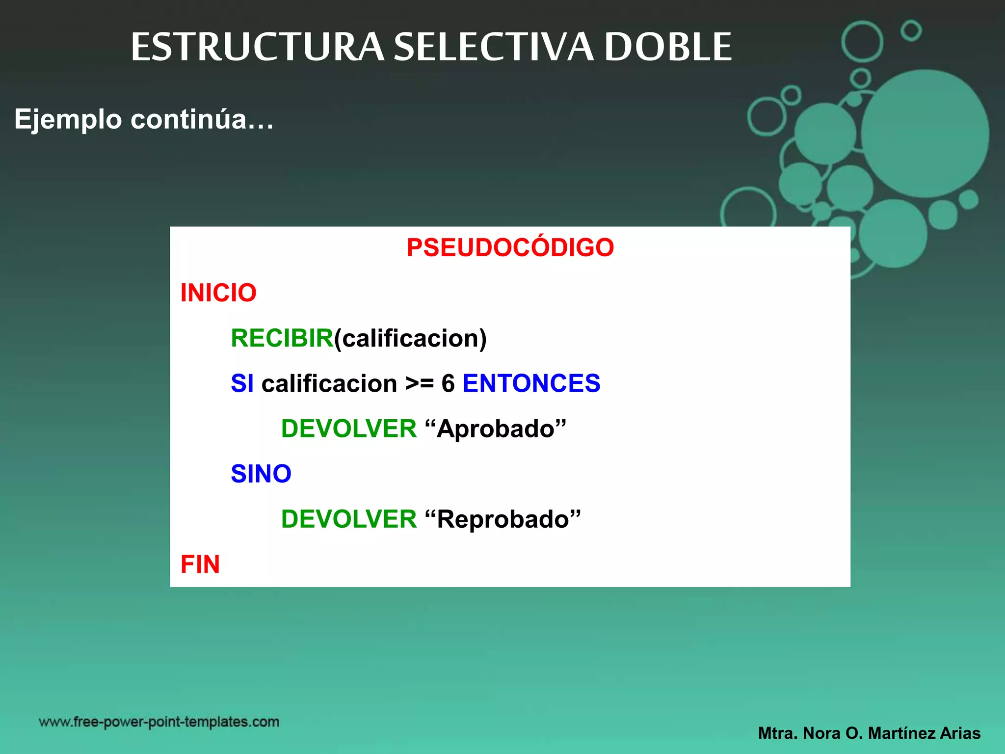 Estructura selectiva doble con Java | PPTX | Programming Languages | Computing