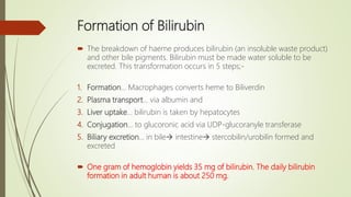 Estimation of serum bilirubin by Dr.Tehmas | PPTX
