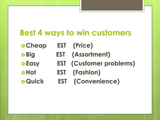 Est strategy | PPT