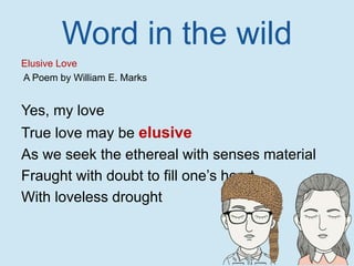 ELUSIVE | WORD OF THE DAY | | PPT