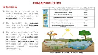 Estuaries ecosystem | PPTX
