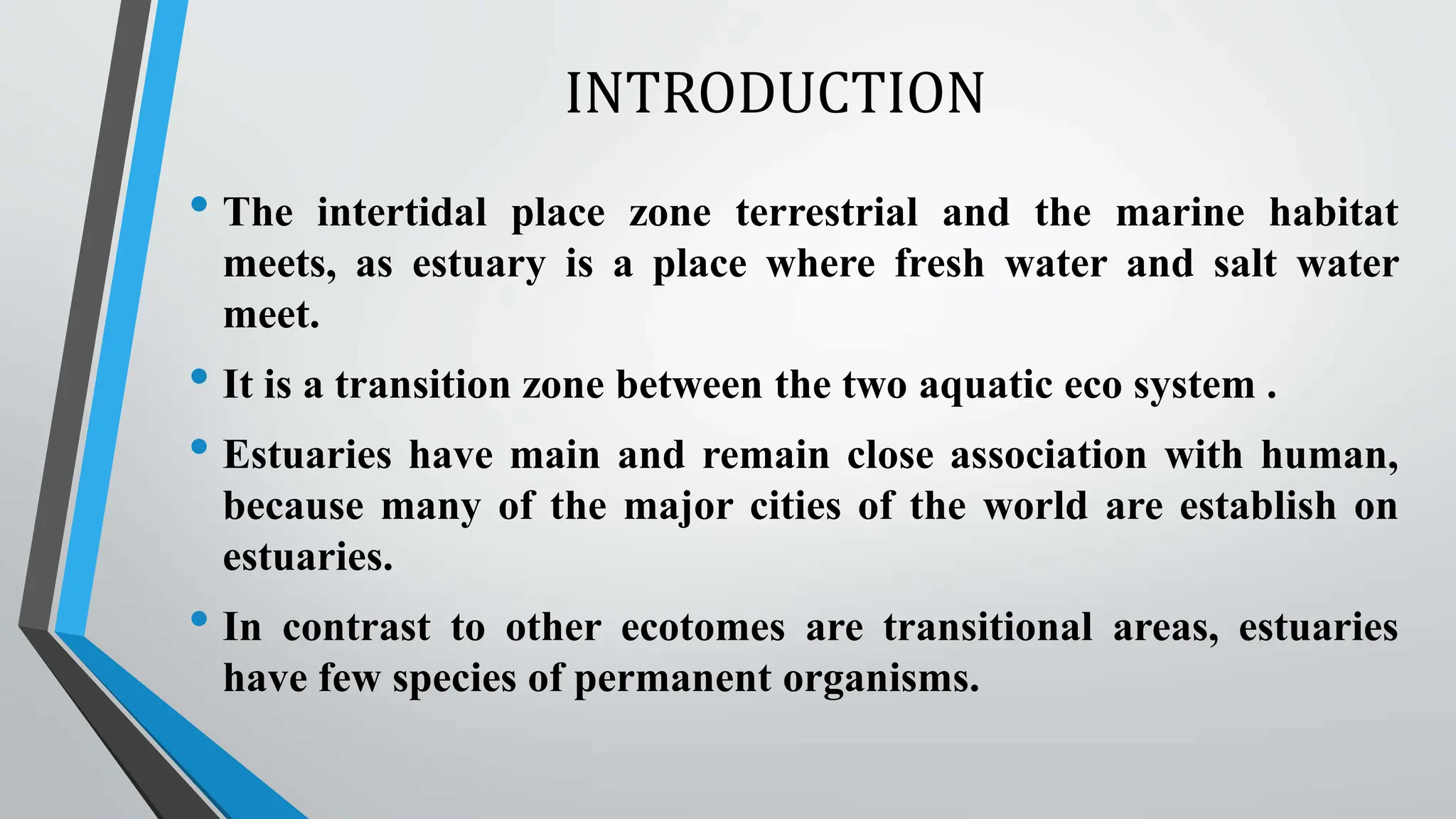 Estuarine ecosystem. Pptx environmental microbiology | PPTX