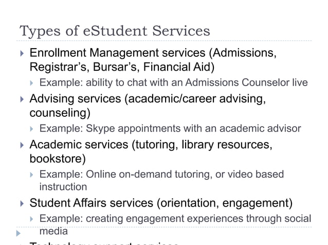 eStudent Services.pptx | Free Download