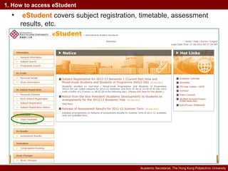 eStudent Student Timetable Check | PPS