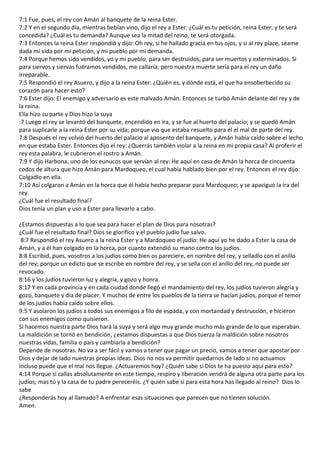 Estudio de la historia de ester | PDF