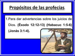Estudio biblico las profecias | PPTX