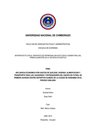 Estudio centro deportivo olmedo word | PDF