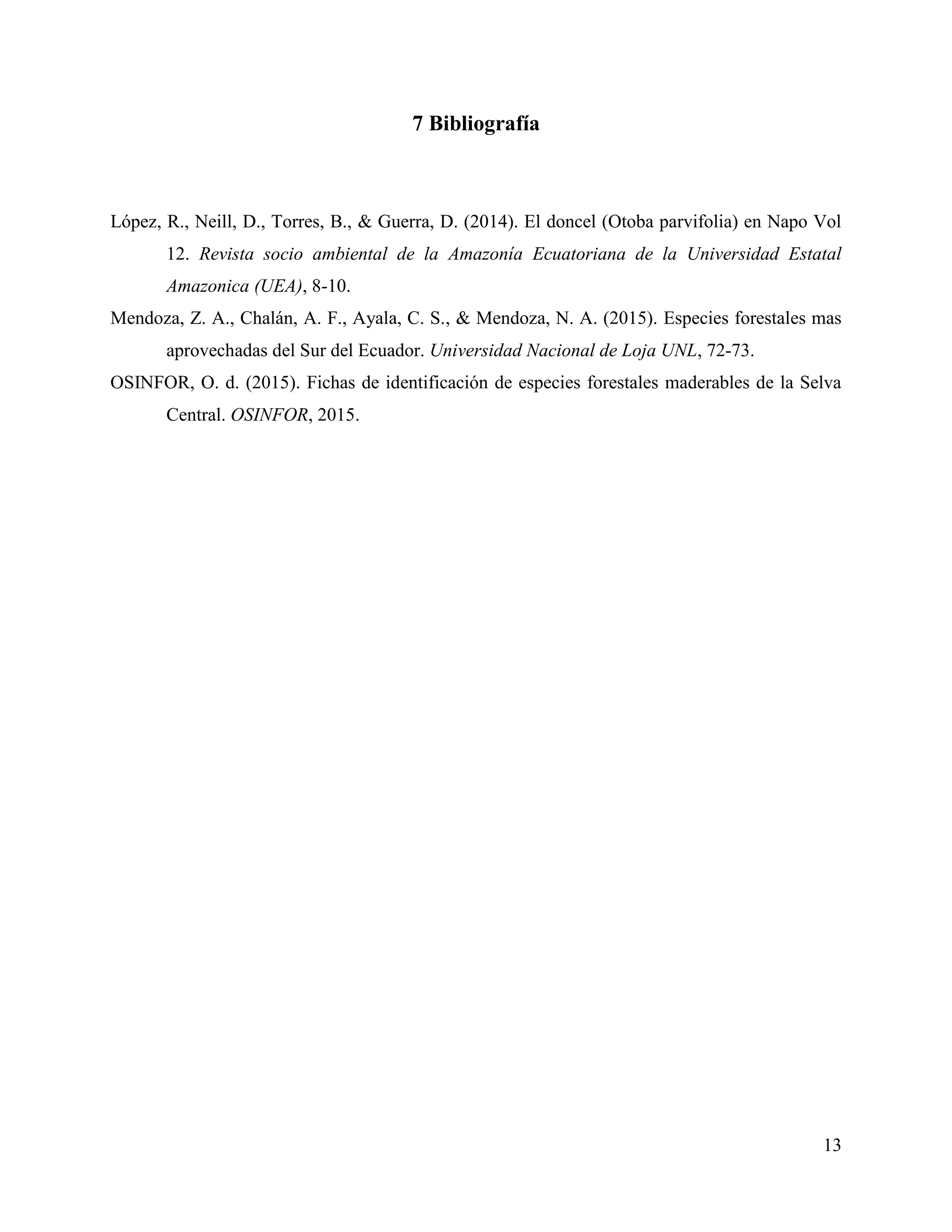 Análisis de la dinámica de crecimiento del Cuangare (Otoba parvifolia ...