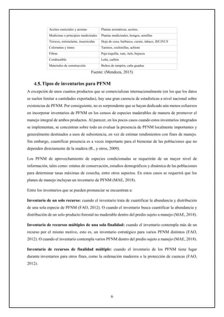 Los Productos Forestales no Maderables (PFNM) | PDF