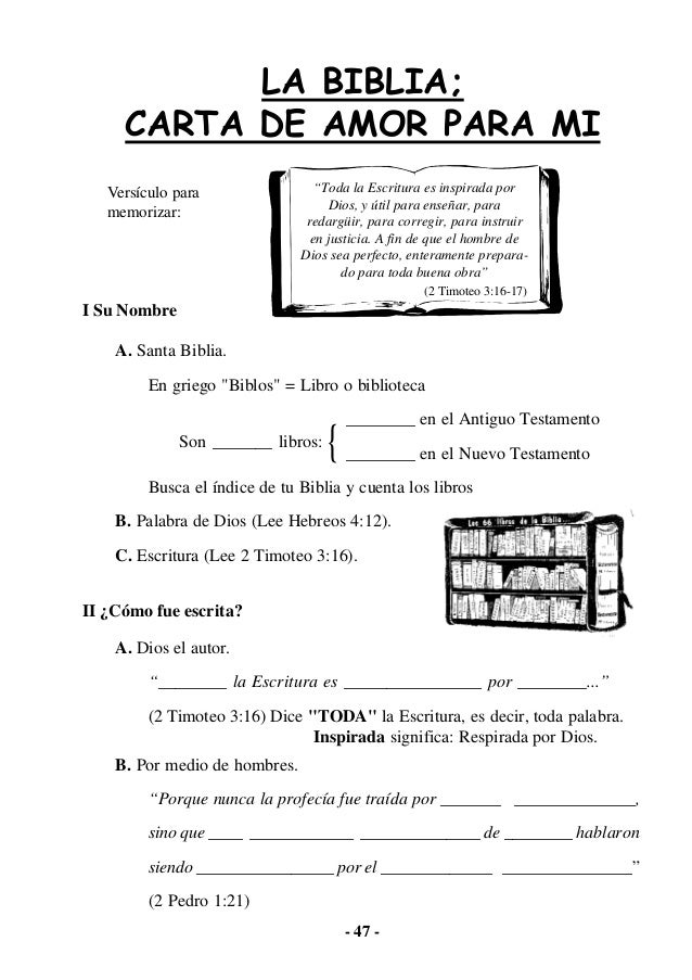 Actividades de la biblia por julia bonilla en Clase 10 a 12 Años ...