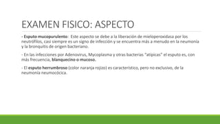 Estudio del esputo | PPTX