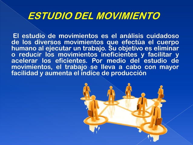 Estudio del movimiento | PPTX