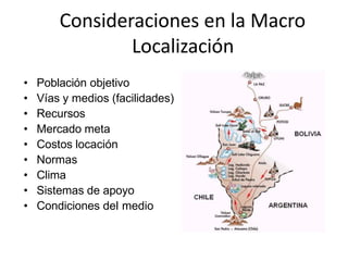Estudio de Localización para ingenieria. | PPTX