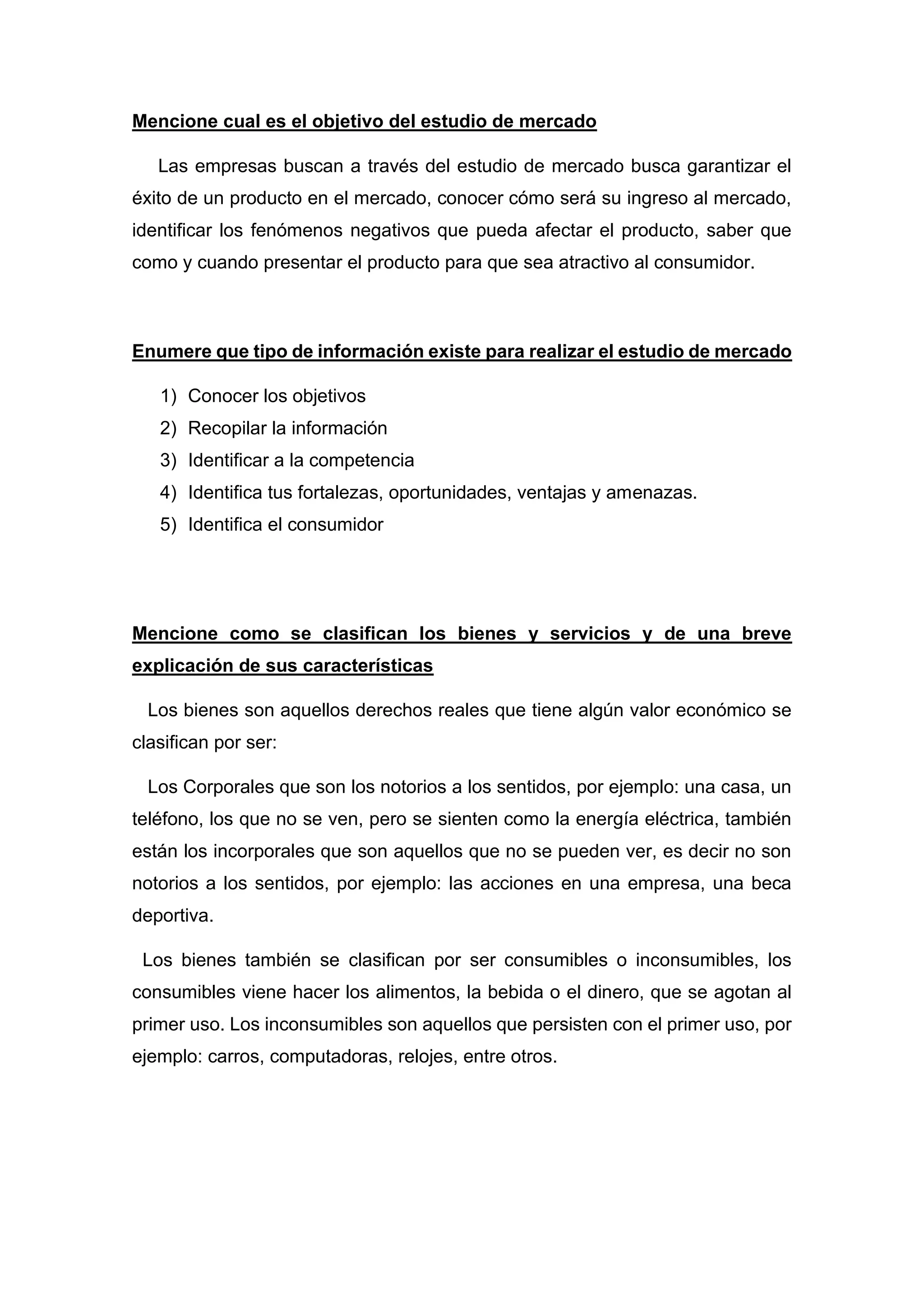 Estudio de mercado - Word .pdf | Business | Business and Finance