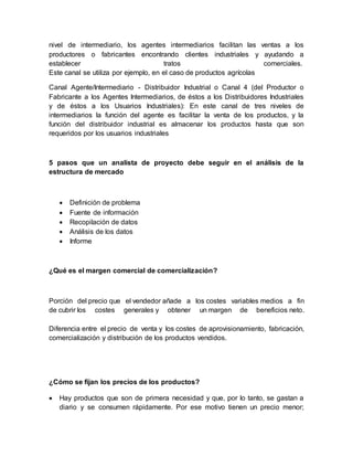 Estudio de mercado word | DOCX