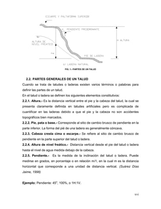 Estudio evaluacion de taludes | PDF