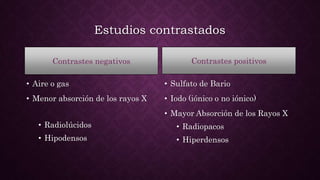 Estudios contrastados simples | PPT