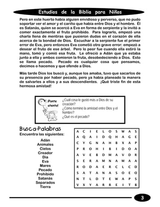Estudios de la biblia para ninos alumno | PDF