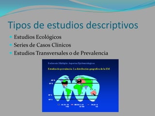 Estudios descriptivos | PPTX
