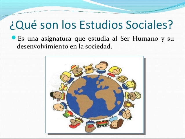 Estudios sociales una asignatura multidisciplinaria e interdiscipli…