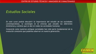 Estudios sociales 2do | PPTX