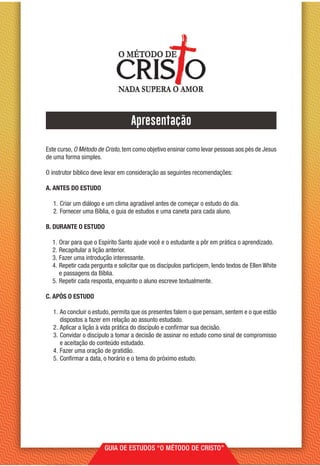 O método de Cristo | PDF