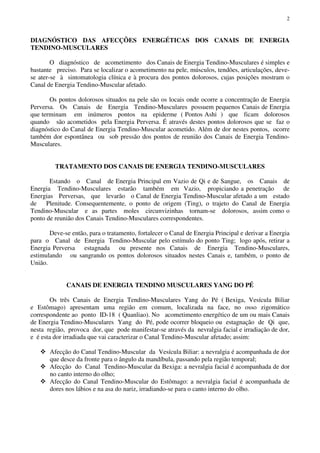 Estudo do trajeto dos pontos musculo tendineos | PDF