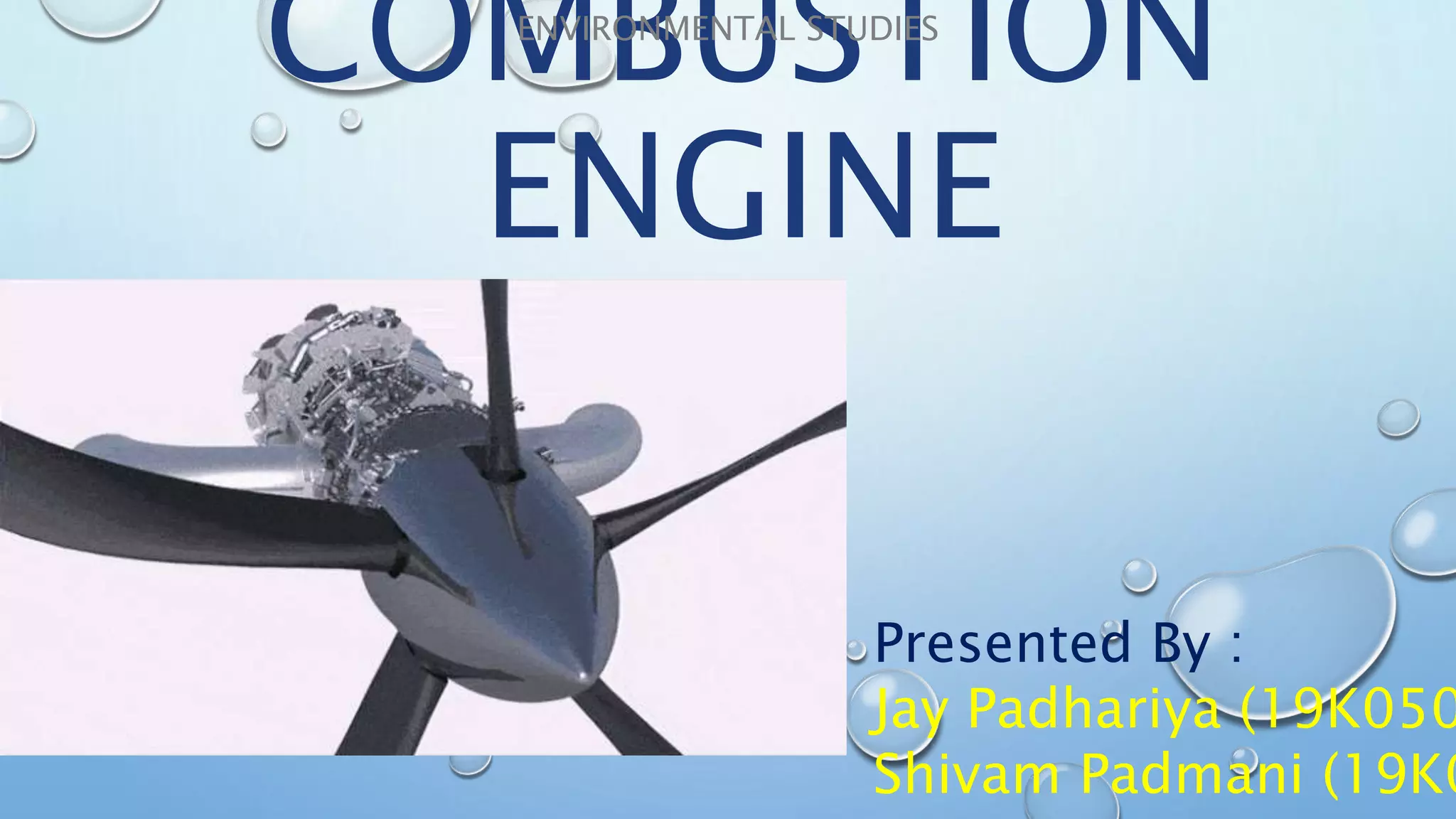 Effect of Combustion Engines on Environment | PPTX