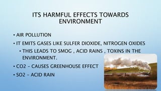 Effect of Combustion Engines on Environment | PPTX