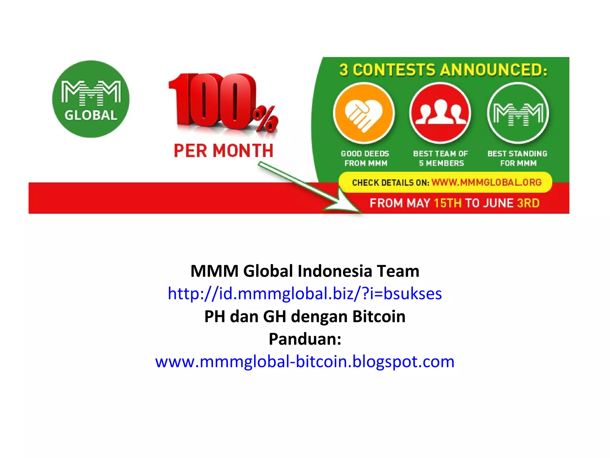 Mmm global Bitcoin Indonesia, Malaysia, Philipina | PPT