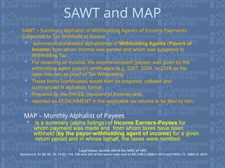 ESUB_ PROCEDURES and alphalist attachments.pptx