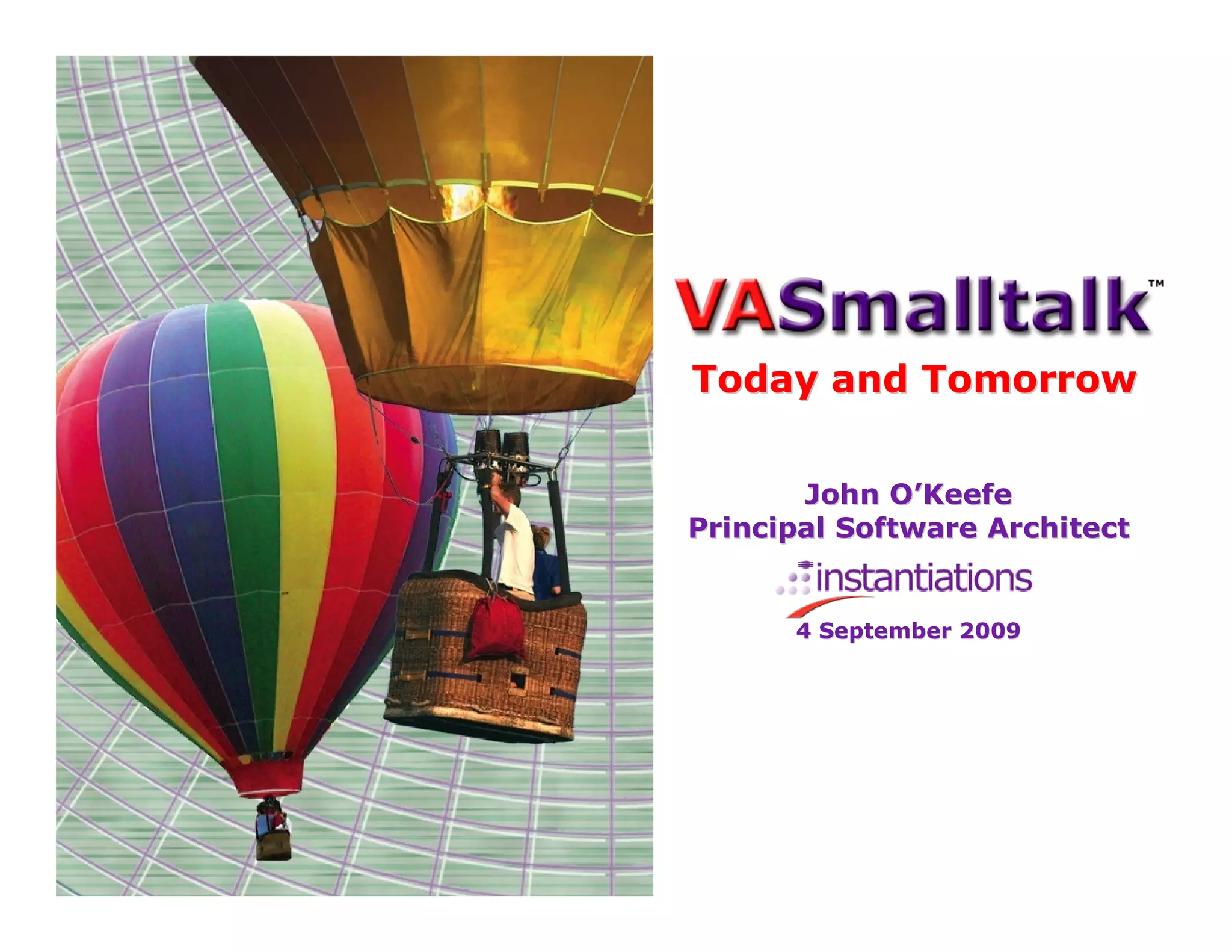 VASmalltalk, Today and Tomorrow | PDF | Web Design and HTML | Internet