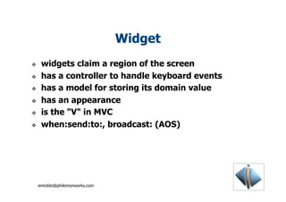 Terminal Widgets | PDF